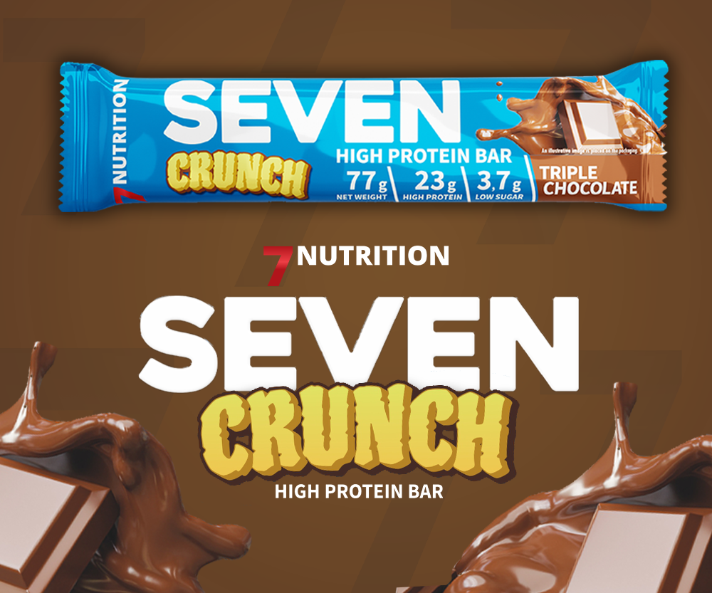 7Nutrition SEVEN PROTEIN BAR 77g Triple Chocolate | SHOP \ Healthy Food