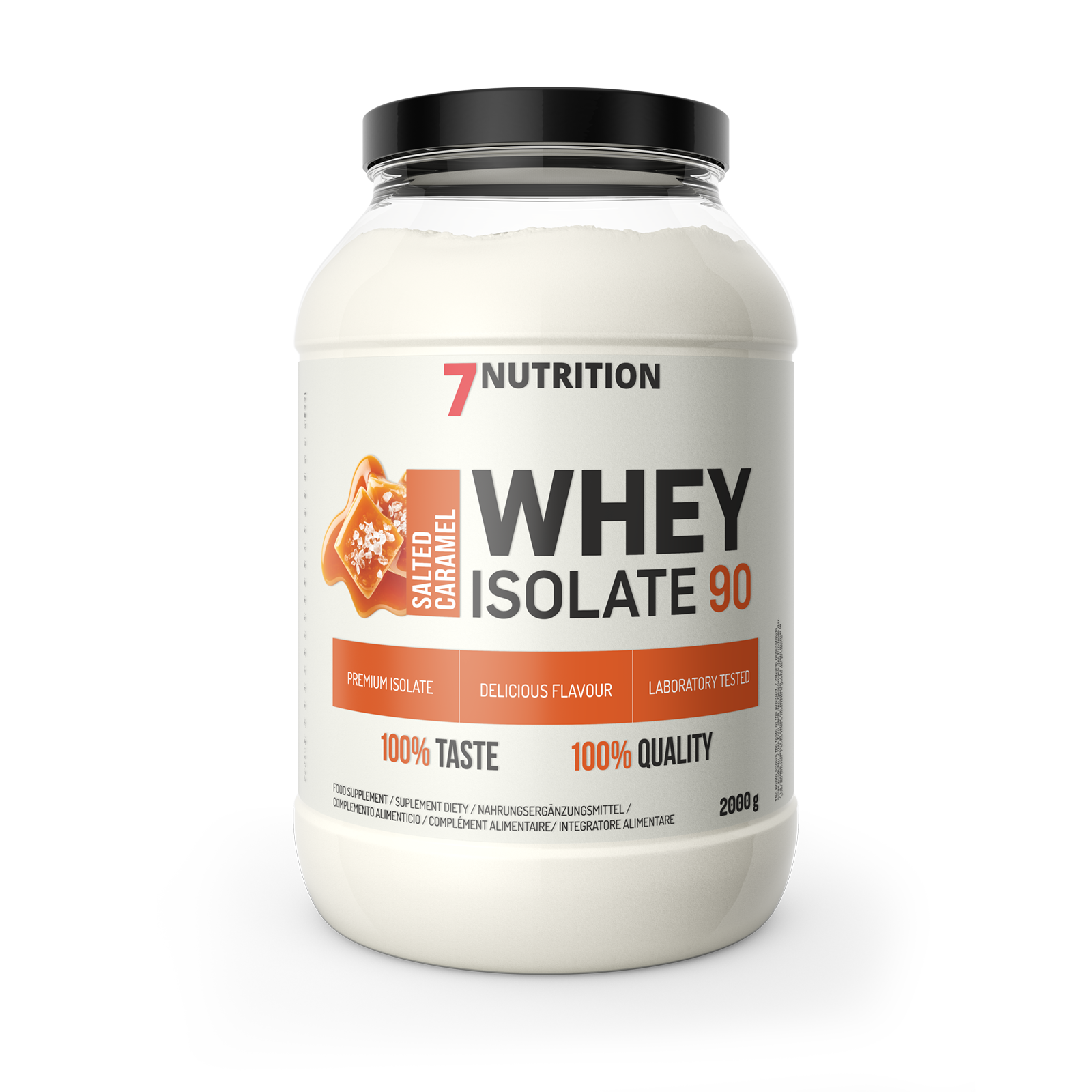 7Nutrition Whey Isolate 90 2000g Salted Caramel | SHOP \ Protein ...
