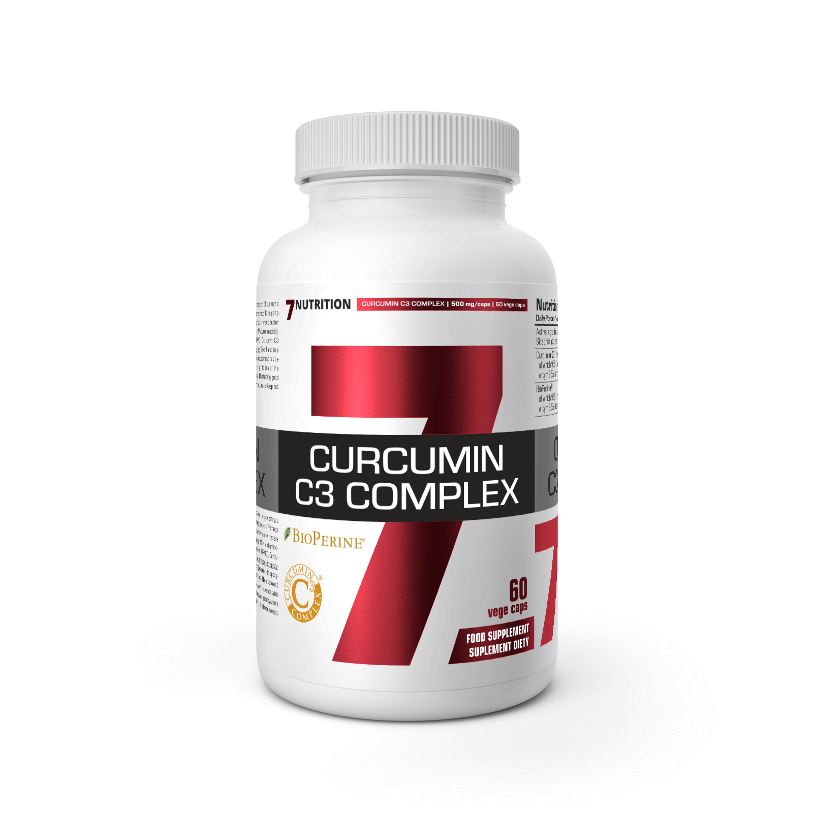 7Nutrition Curcumin C3 60 vege caps | SHOP \ Healthy Supplements