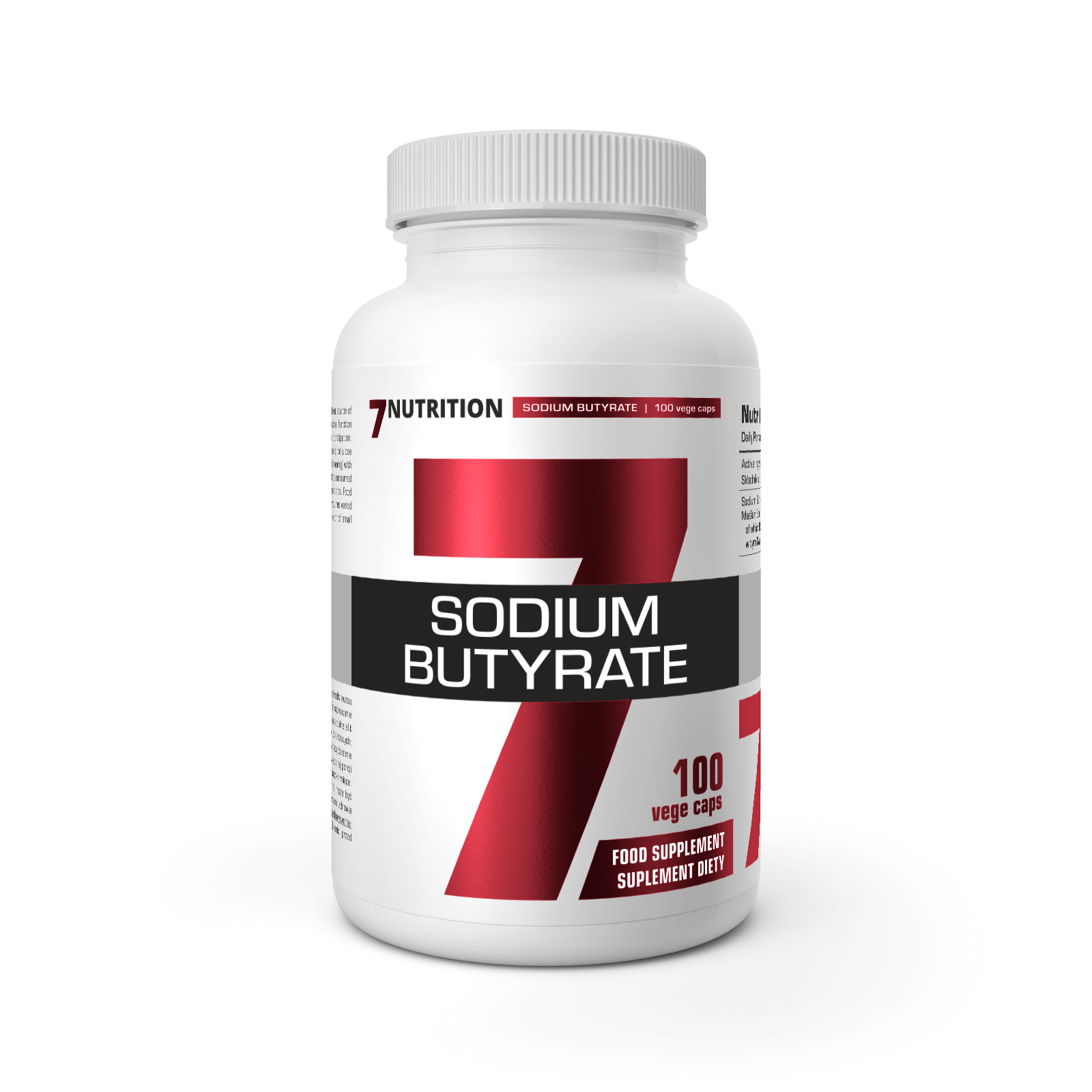7Nutrition Sodium Butyrate - 100 caps | SHOP \ Healthy Supplements