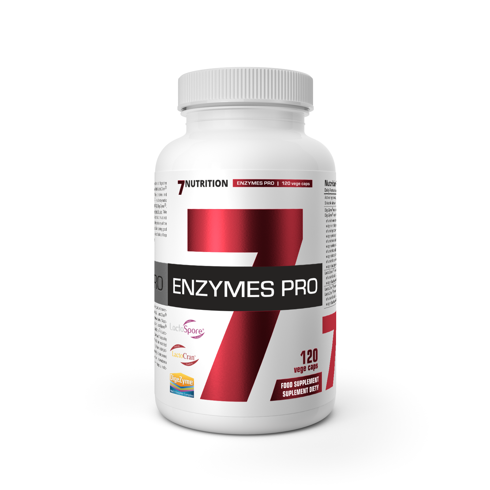 7Nutrition Enzymes PRO 120 vege caps | SHOP \ Healthy Supplements