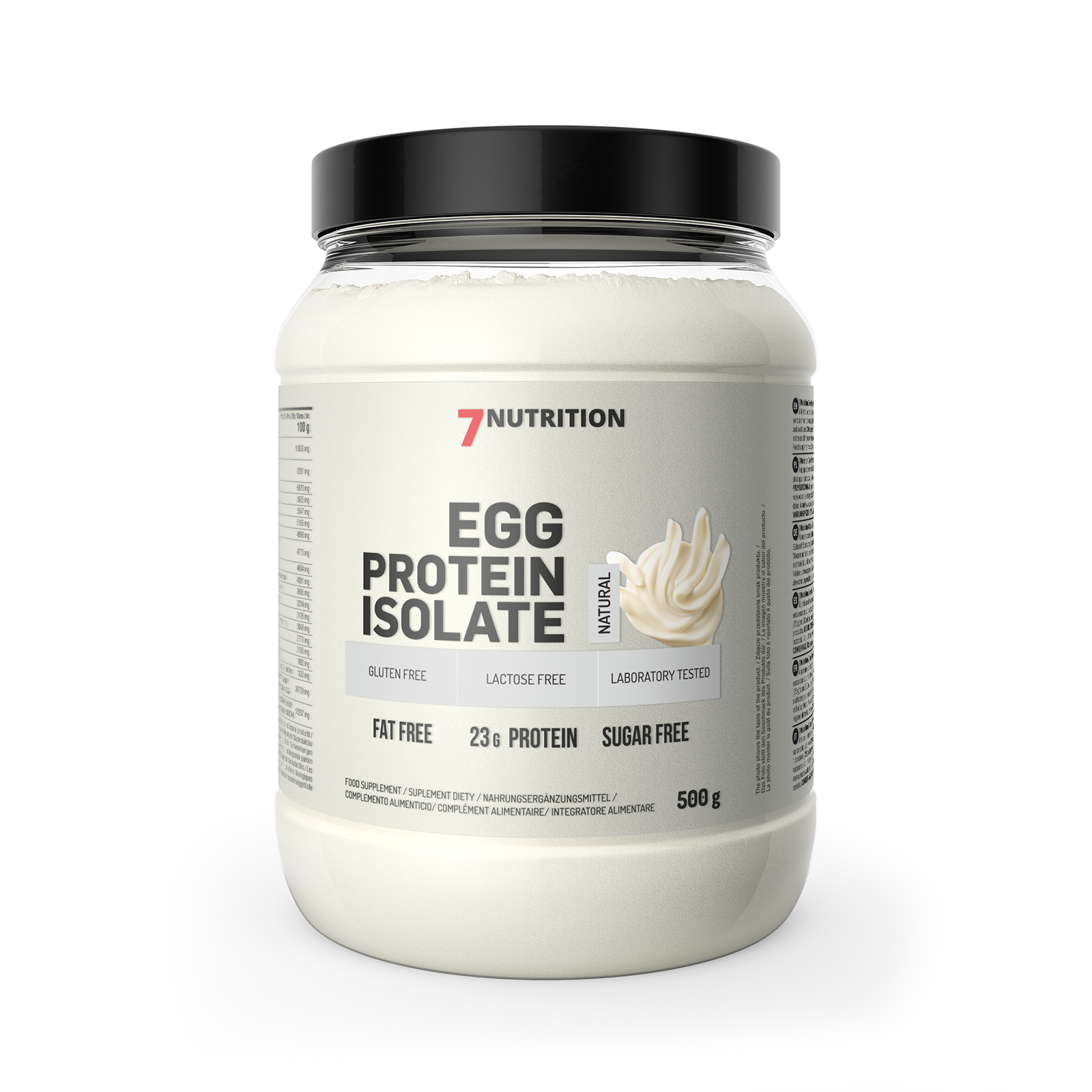 7Nutrition Egg Protein Isolate 500g Crema Catalana Pure | SHOP ...