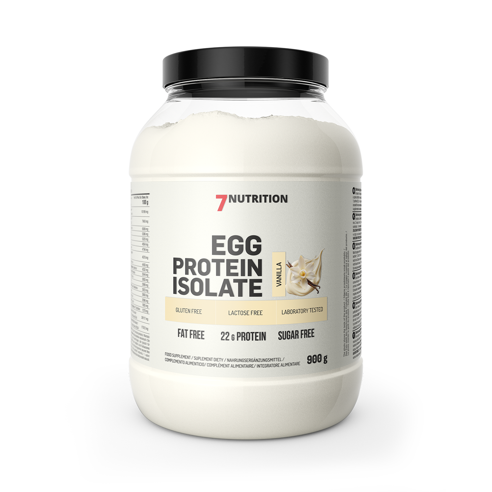 7Nutrition Egg Protein Isolate 900g Vanilla Vanilla | SHOP \ Protein ...